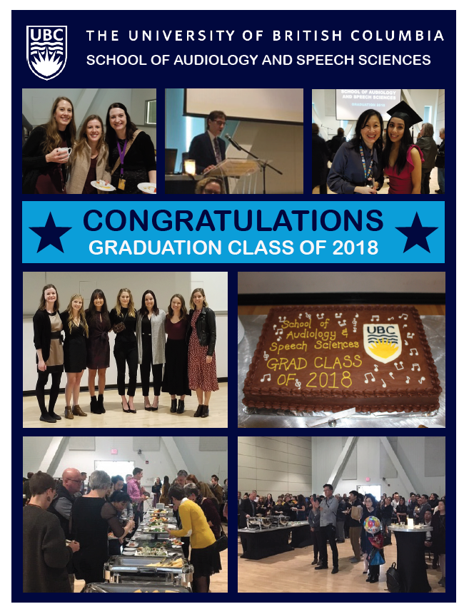Congratulations Graduation Class of 2018! | School of Audiology ...